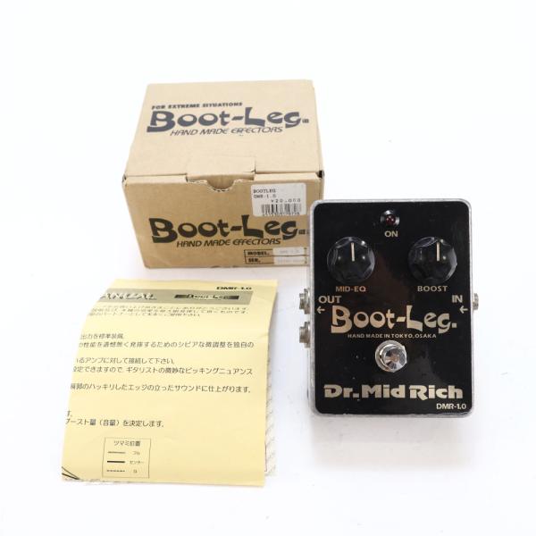 【中古】 Boot-Leg DMR-1.0 Dr.Mid Rich ギターエフェクター  Boot-Leg DMR-1.0 Dr.Mid Rich の中古品です。  中古なりのコンディションです。 商品内容：本体・箱・取扱説明書  Boot...