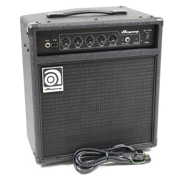 【中古】 ベースコンボアンプ アンペグ Ampeg BA-108 v2 20W出力 小型ベースコンボアンプ  Ampeg BA-108 v2 の中古品です。  使用感のあるコンディションです。 商品内容：本体・電源コード  若干の傷やスレ、...