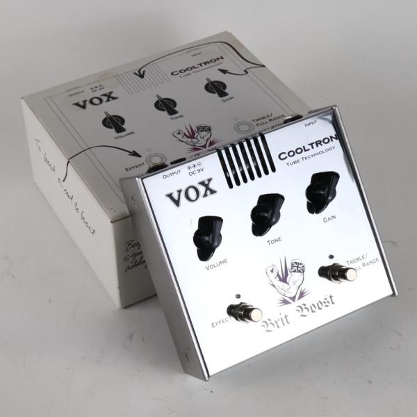 【中古】 エフェクター VOX Brit Boost CT-03BT 真空管内蔵 ブースター オーバードライブ  VOX Brit Boost CT-03BT の中古品です。  使用感のあるコンディションです。 商品内容：本体・箱・取扱説明...