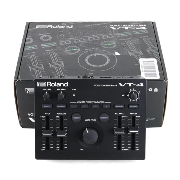 【中古】 ボイスエフェクト ボーカルエフェクター ROLAND VT-4 Voice Transformer ボイストランスフォーマー ローランド  ROLAND VT-4 Voice Transformer の中古品です。  使用感のある...
