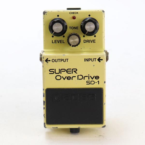 【中古】 スーパーオーバードライブ エフェクター BOSS SD-1 Super Over Drive Made in Japan ギターエフェクター  BOSS SD-1 Super Over Drive の中古品です。  中古なりのコン...