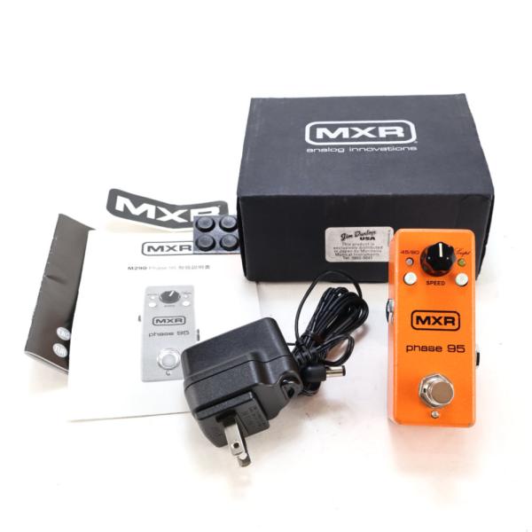 【中古】エフェクター  MXR M290 PHASE95 mini フェイザー ギターエフェクター  MXR M290 PHASE95 mini の中古品です。  中古なりのコンディションです。 商品内容：本体・箱・取扱説明書・ゴム脚・電源...