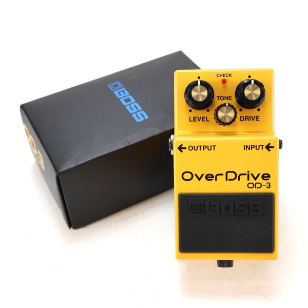【中古】 オーバードライブ エフェクター BOSS OD-3 Over Drive ギターエフェクター  BOSS OD-3 Over Drive の中古品です。  使用感のあるコンディションです。 商品内容：本体・箱  裏面のラベルが剥が...