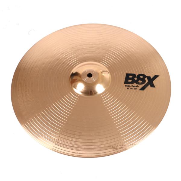 【中古】 クラッシュシンバル セイビアン SABIAN B8X THIN CRASH 16インチ クラッシュシンバル  SABIAN B8X THIN CRASH 16インチ クラッシュシンバル の中古品です。  使用感のあるコンディション...
