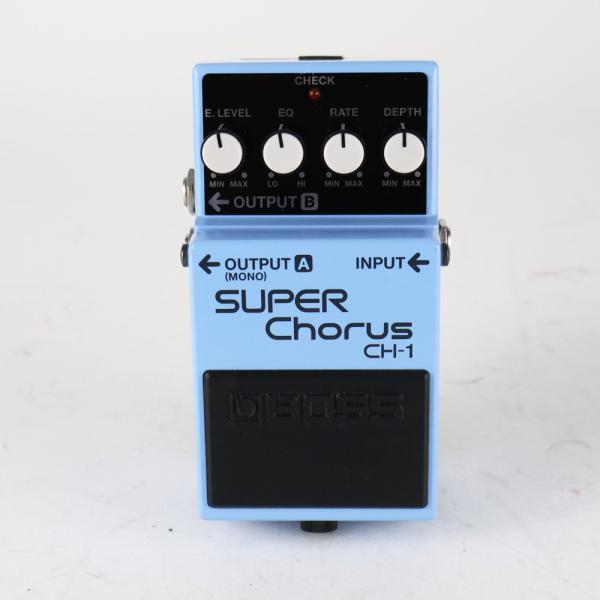 【中古】スーパーコーラス エフェクター BOSS CH-1 Super Chorus ギターエフェクター コーラス  BOSS CH-1 Super Chorus の中古品です。  使用感のあるコンディションです。 商品内容：本体のみ  若...