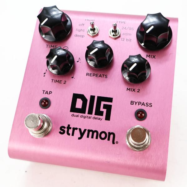 【中古】 ディレイ strymon DIG dual digital delay ストライモン ギターエフェクター  strymon DIG dual digital delay の中古品です。  使用感のあるコンディションです。 商品内容...