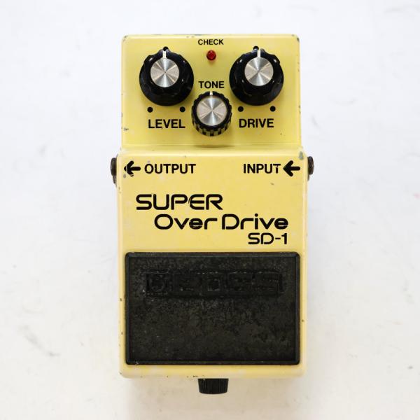 【中古】 スーパーオーバードライブ エフェクター BOSS SD-1 Super Over Drive ギターエフェクター  BOSS SD-1 Super Over Drive の中古品です。  使用感のあるコンディションです。 商品内容...
