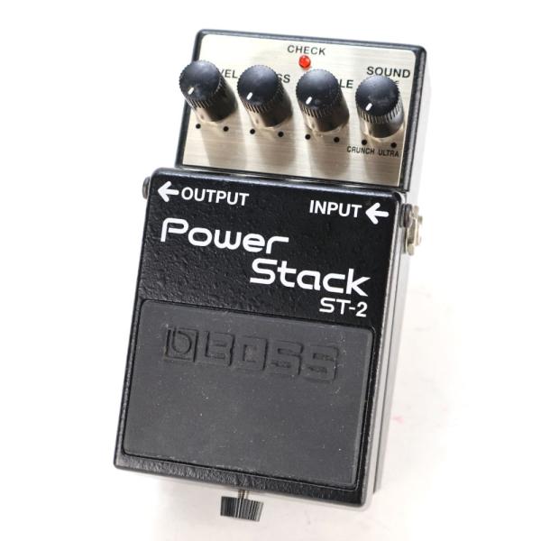 【中古】 ディストーション エフェクター BOSS ST-2 Power Stack ギターエフェクター  BOSS ST-2 Power Stack  の中古品です。  使用感のあるコンディションです。 商品内容：本体のみ  目立った傷が...
