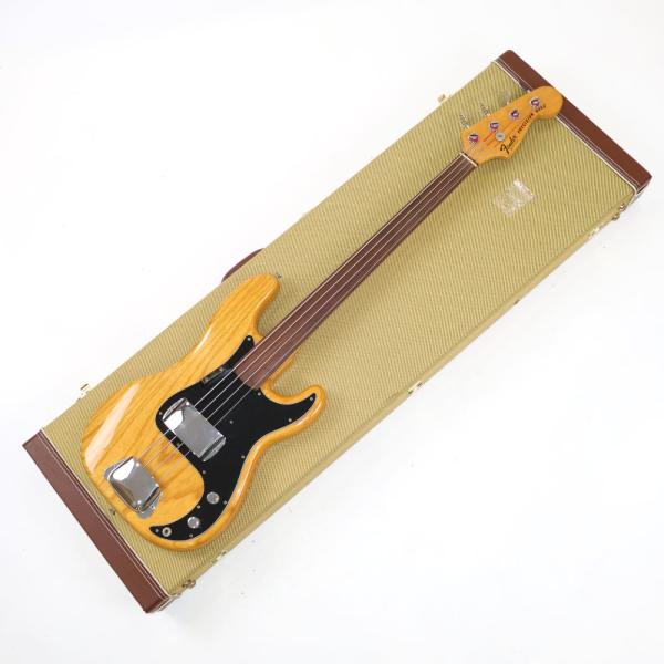 【中古】 Fender USA フェンダー PRECISION BASS Fretless 1977〜1978年製 Natural プレシジョンベース フレットレス エレキベース  Fender USA PRECISION BASS Fre...