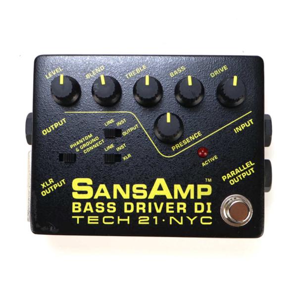 【中古】サンズアンプ ベースドライバーDI TECH21 SansAmp BASS DRIVER DI 旧仕様 ベース用DI プリアンプ  TECH21 SansAmp BASS DRIVER DI 旧仕様 の中古品です。  使用感のあるコ...