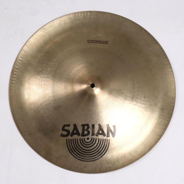【中古】 チャイナシンバル セイビアン SABIAN CHINESE 18インチ  SABIAN CHINESE 18インチ の中古品です。  使用感のあるコンディションです。 商品内容：本体のみ  シンバル本体に割れやゆがみはございません...