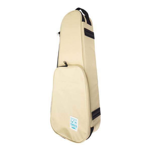 KIWAYA KLC Plus Tenor Ivory KLC-TenPlus/IV ウクレレライトケース テナー用ウクレレケース テナーウクレレ  大好評のKIWAYAオリジナルライトケースがブラックとアイボリーに加えてブラウンの3色展開...