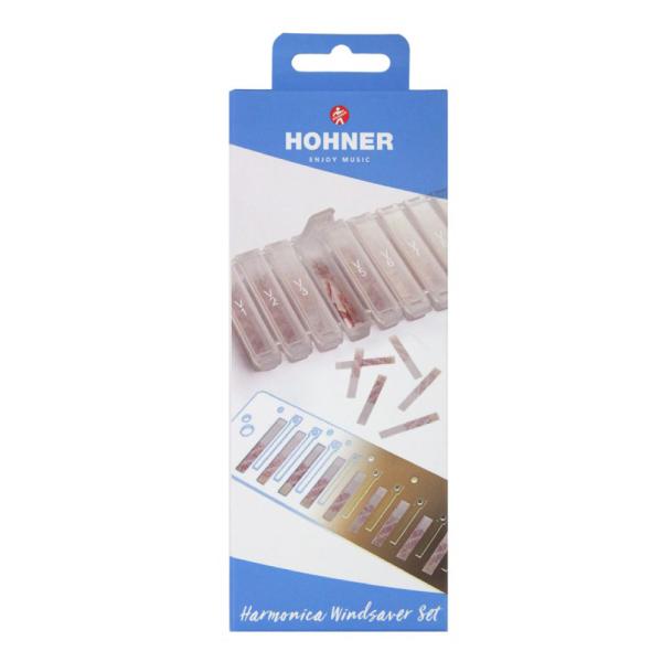 HOHNER ホーナー バルブセット  14種類の長さのバルブを各約10枚ずつセット。 各サイズごとに専用のプラスチックケースに収納されています。