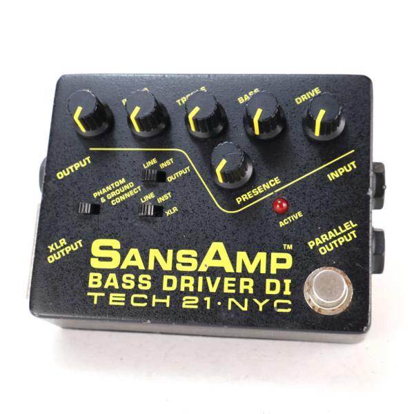 【中古】サンズアンプ ベースドライバーDI TECH21 SansAmp BASS DRIVER DI 旧仕様 ベース用DI プリアンプ  SansAmp BASS DRIVER DI 旧仕様 の中古品です。  中古なりのコンディションです...