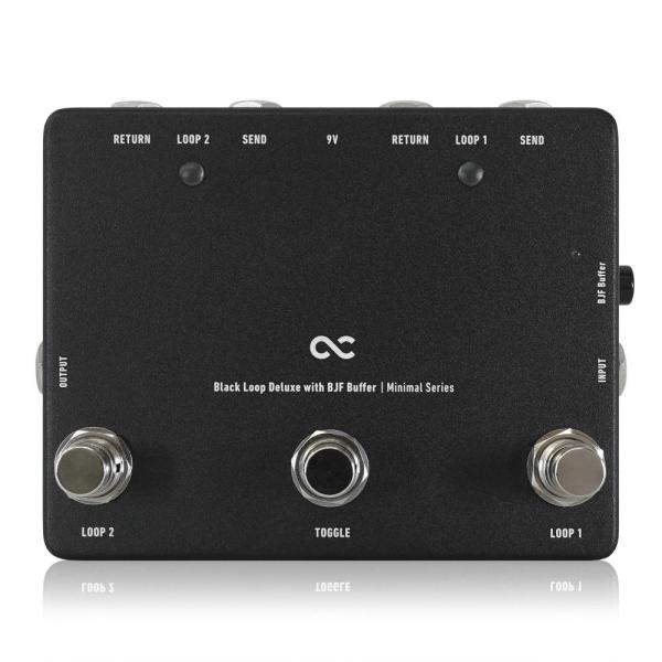 One Control ワンコントロール Minimal Series Black Loop Deluxe with BJF Buffer 2ループ スイッチャー  One Control Minimal Series Black Loop...