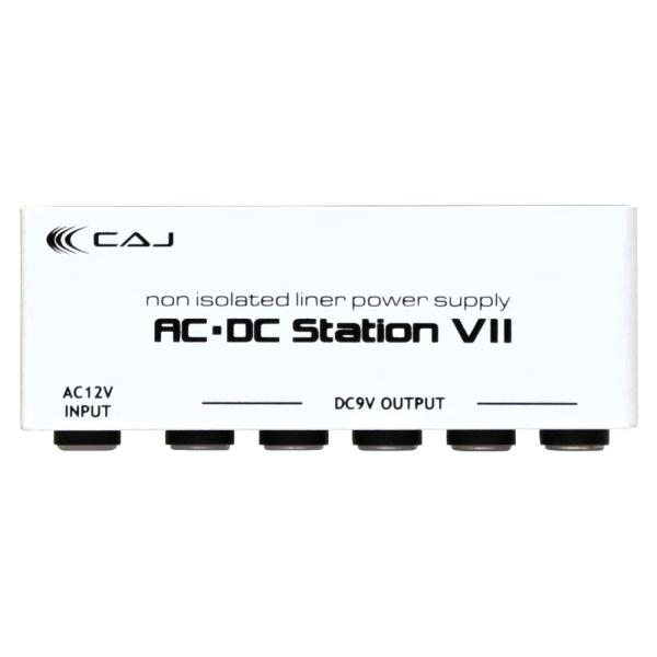 CUSTOM AUDIO カスタムオーディオ CAJ AC/DC Station VII パワーサプライ DC OUT 5ポート搭載  ※本商品にはDCケーブルは付属しておりません。別途「CAJ DC Cable 2.1シリーズ」をご購入く...