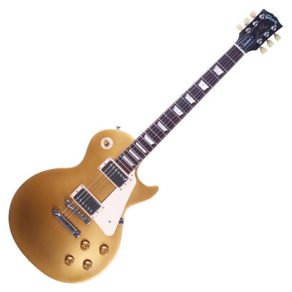 【訳あり】アウトレット Gibson ギブソン Les Paul Standard 50s Gold Top レスポール エレキギター  ※本商品はアウトレット品となっております。 開封痕、外箱の傷み、軽い使用感がございますのでアウトレット...