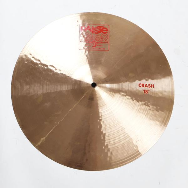 【中古】 クラッシュシンバル パイステ PAISTE 2002 Crash 18インチ  PAISTE 2002 Crash 18インチ の中古品です。  中古なりのコンディションです。 商品内容：本体のみ  シンバル本体に割れやゆがみはご...