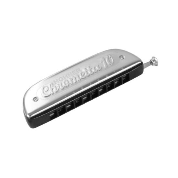 ホーナー ハーモニカ HOHNER Chrometta-10 クロマチックハーモニカ Chrometta-10/クロメッタ10はChrometta-8と同じ仕様ですが、音域が広く、演奏曲のレパートリーはさらに広がります。手に馴染みやすいボデ...