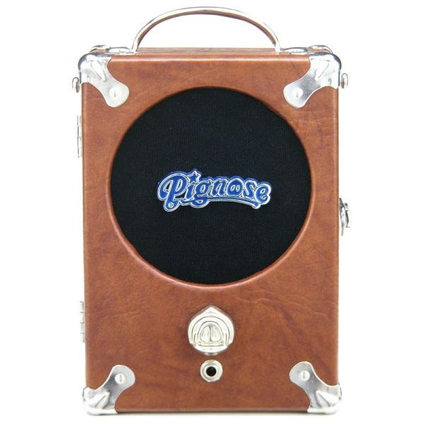 PIGNOSE ピグノーズ 7-100 小型ギターアンプ  多くのギタリストの支持を受け続けるポータブルアンプのウルトラスタンダード。 定評の高い耐久性に加え、メタルハンドル、ストラップピン、開閉式スピーカーボックス、そしてお馴染みの豚の鼻...