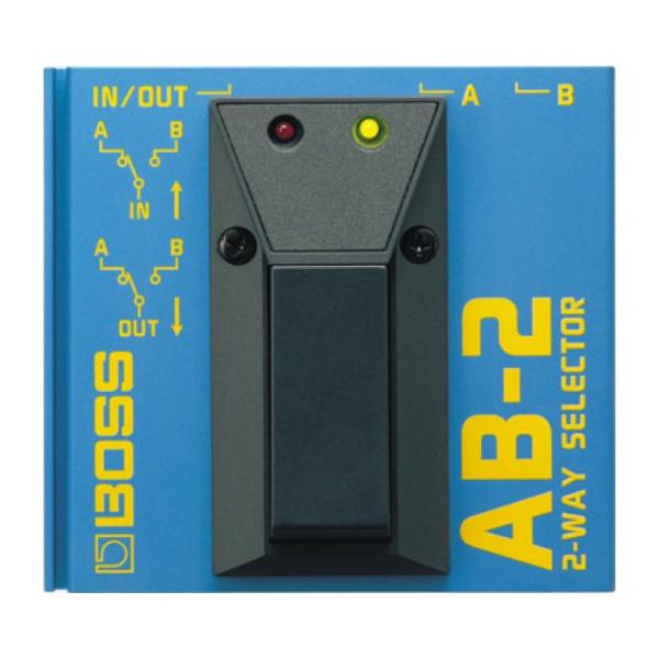 フットスイッチ ABボックス ボス BOSS AB-2 ABスイッチ ギターエフェクター エフェクター  ギターあるいはアンプの切替に便利なABセレクター。2IN/1OUT、1IN/2OUT のどちらでも使用できるので、2本のギターを切替え...