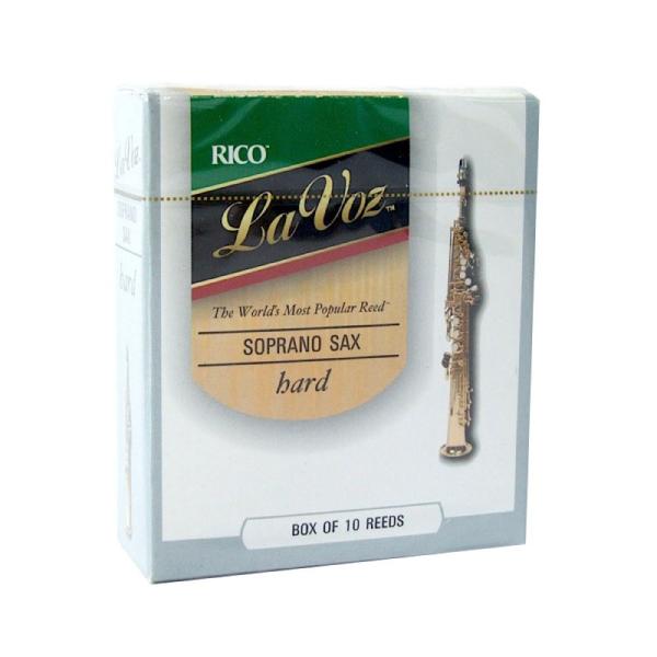 ※パッケージデザインが入荷時期によって掲載画像と異なる場合がございます。商品の仕様に変更はございません。あらかじめご了承ください。?※商品の性質上、商品の返品・交換はお受け出来ません。リコ　ラ・ヴォーズ ソプラノサックスリード［ハード］です...