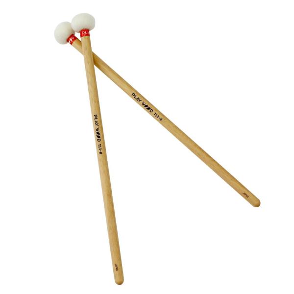 抜けの良い、クリアーな音色を出せるプレイウッド製ティンパニマレットです。