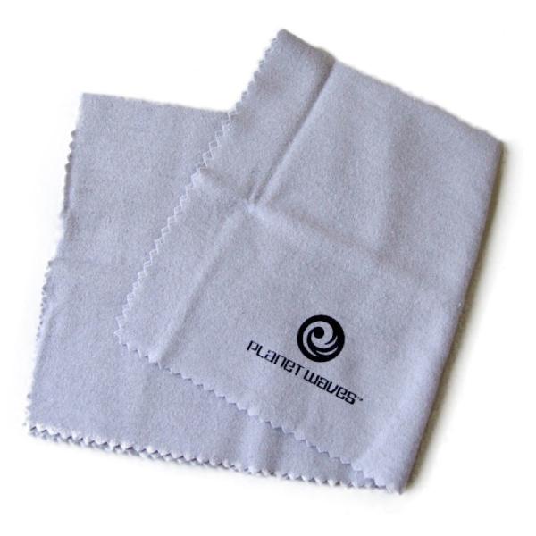 Planet Waves by D'Addario PWPC1 トリーテッド・ポリッシュクロス です。高品質なコットンネルを2枚合わせにし、クリーナーをあらかじめトリートメント処理したポリッシュクロス。 ポリッシュを使用しなくても、ホコリ、...