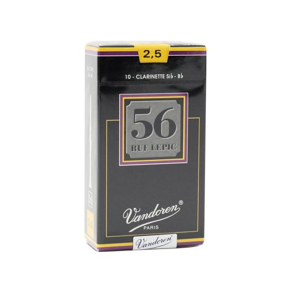 バンドーレン本社の番地が商品名となったルピック 56は、バンドーレンの評判の高いクラリネット・リードの中でも一番新しい製品です。ジャーマン・スタイルのリードと非常に近いヒール・テーパーを持ったこのリードは厚めのケーンから製造されており、全音...