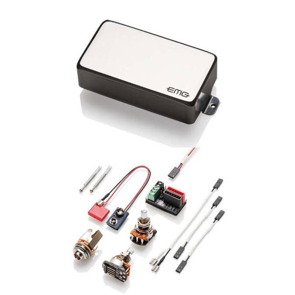 ギターパーツの取り扱いには、相応の技術と知識が必要になります。自己責任にて、取り扱い可能な方のみ、ご検討下さい。EMG(イーエムジー) EMG-60 Chorme エレキギター用ピックアップです。EMGの定番、「60」に、クラシカルなルック...