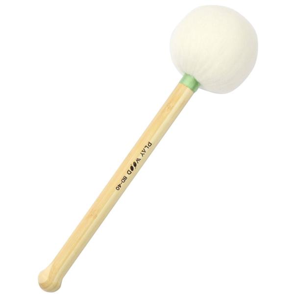 Play Wood BassDrum Mallet Artist Series / プレイウッド バスドラム・マレット アーティストシリーズ元ベルリン・フィル打楽器奏者レンベンス氏のアドバイスにより制作されたドイツタイプのマレットです。柄は...