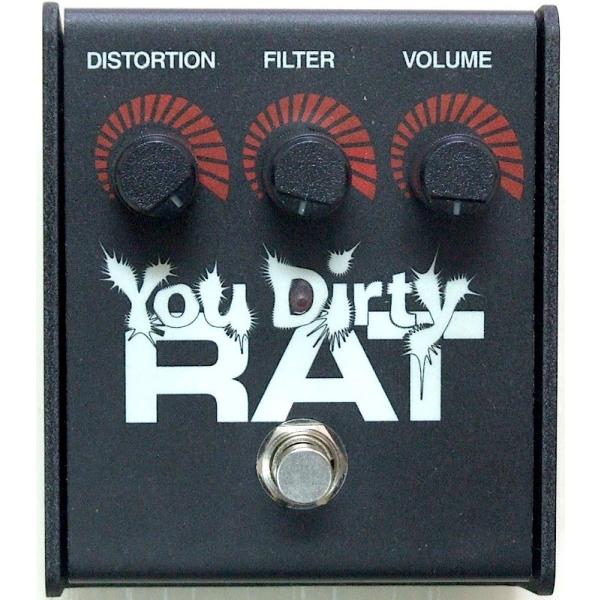 PROCO YOU DIRTY RAT ギターエフェクターDeuceTone RATで採用され好評のニューモードを搭載したRAT。コンプレッションをアップし、よりファズっぽいハイブーストディストーションが得られます。トゥルーバイパス設計で音...