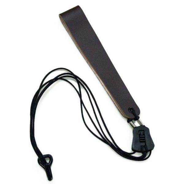 KAMIYA（カミヤ） NO1400/BR ウクレレストラップ です。ウクレレ用の革製ストラップ。カラー：　RK（ブラウン）