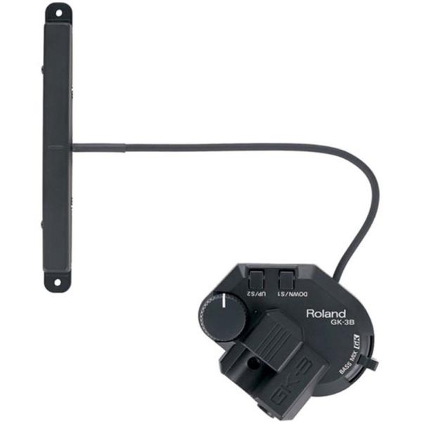 ROLAND(ローランド) GK-3B ベース用デバイデッド ピックアップ■本体の小型／スリム化を実現。多彩なアタッチメント・ホルダーも付属GK-3Bは、コントローラーを小型／スリム化することにより、さらにプレイアビリティが向上。GKボリュ...