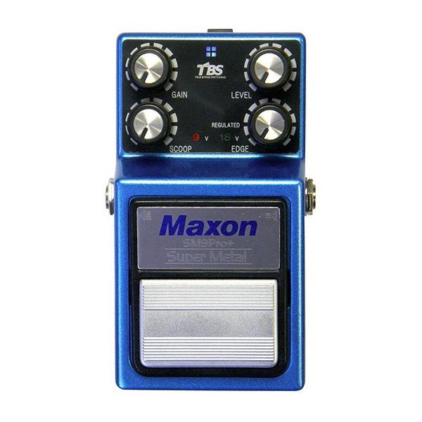 MAXON（マクソン） SM9Pro+ ギターエフェクター です。1970年代後半から音楽ムーブメントを巻き起こしたNWOBHMの流行から時を待たずして発売されたMAXON SM9のディストーション・コアをベースに、四半世紀の時を経て、SM...