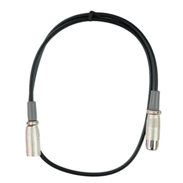 マイクケーブル XLR 1m CANARE カナレ EC01 XLR（F-M） マイクコード。XLR(XLR(Fメス)→XLR(Mオス)  1mのマイクケーブルです。