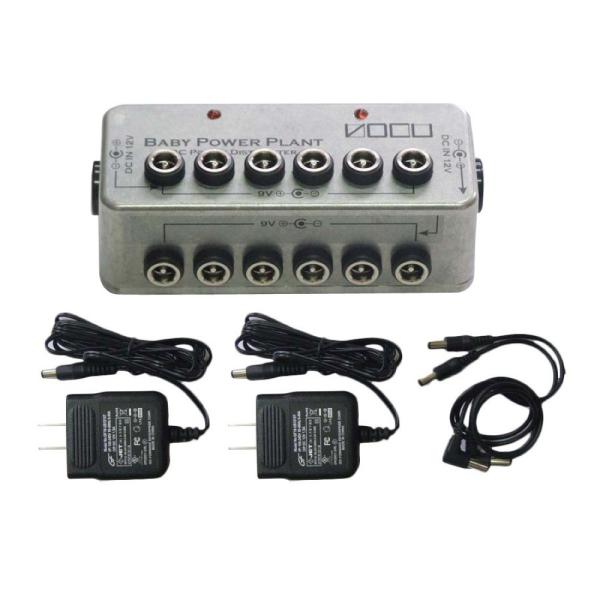 VOCU（ヴォーキュ） Baby Power Plant Type-C（Dual Regulate） パワーサプライ です。可能な限り小さく、可能な限り出力数の多いパワーサプライを求めるプレイヤーの声に応えたパワーサプライ。限りあるエフェク...