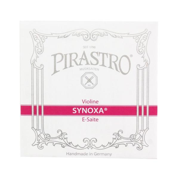 ピラストロ バイオリン 弦 E Synoxa 310521 E線 ループエンド スチール シノクサ PIRASTRO。ピラストロのシノクサ弦です。レスポンスに優れ、明るく豊かな音色に定評があります。4/4サイズのノーマルスケールサイズバイオ...
