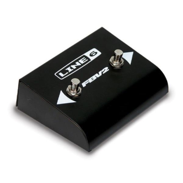 LINE6 FBV2 LINE6専用フットコントローラーFBV2は1つ目のバンク内の4つのプリセットをスクロール可能で、小さくて軽いのでギグ・バッグに入れて持ち運びもできます。タフな使用にも耐える、アルミ・ボディと頑丈なスイッチを備えていま...
