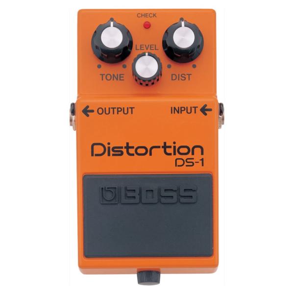 BOSS (ボス) DS-1 Distortion ディストーション エフェクターです。ディストーションの原点機、王道の歪サウンドボス最初のディストーションとして1978年にデビューしたディストーション第1号機。鋭く深い歪み、ピッキング・ニ...