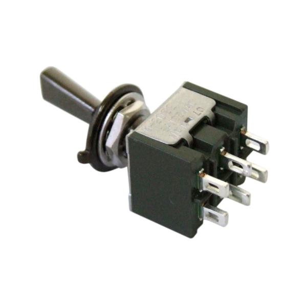 イーエスピー ギター スイッチ ON-ON (6pin) Black Nickel ミニスイッチ ESP。※パーツの取り扱いには、相応の技術と知識が必要になります。自己責任にて、取り扱い可能な方のみ、ご検討下さい。個人的に取り付け時に起った...