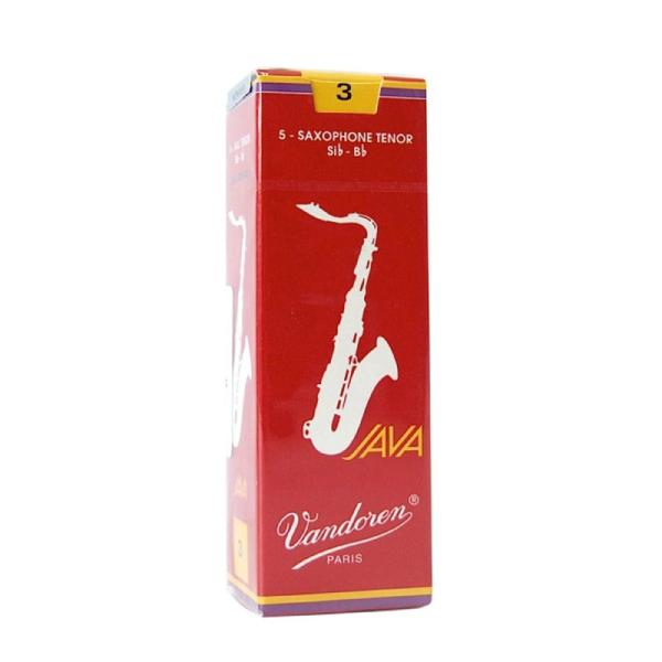 JAVAリードの仲間である「JAVAファイルド レッドカット」は、Vandorenが初めて開発したファイルドカット・ジャズ用リードで、全く新しいデザインとなっています