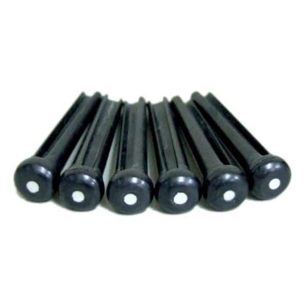 グラフテック ギター ブリッジピン アコギ PP-2122-00 TUSQ BRIDGE PINS MARTIN 2MM BLK/WHT DOT ギター 弦止めピン GRAPH TECH。※ギターパーツの取り扱いには、相応の技術と知識が必要...