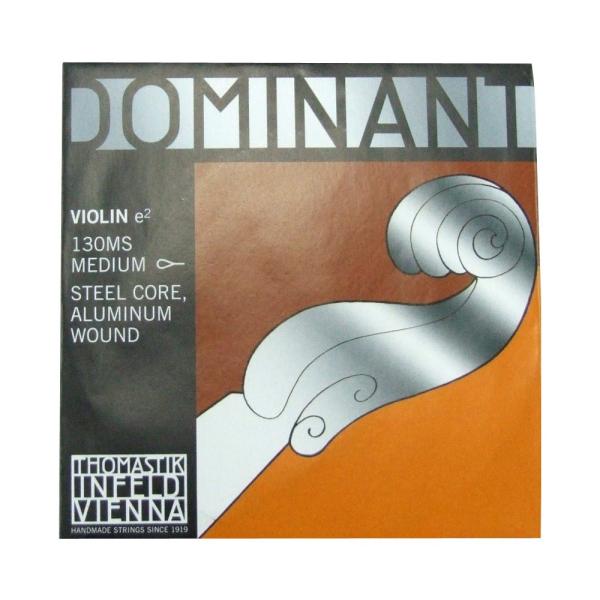 トマスティック バイオリン 弦 E Dominant No.130MS E線 ループエンド ドミナント Thomastik。バイオリン弦の代表的ブランド「トマスティック」社の「ドミナント」。ドミナントは順応性が高く温かみのある音色でジャンル...