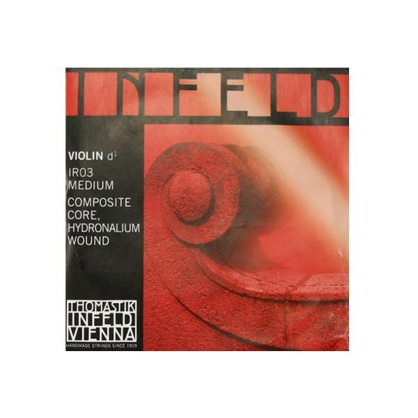 トマスティック バイオリン 弦 D IR03 Infeld RED D線 インフェルド 赤 Thomastik。深く落ち着きのある音色の中に、芯のしっかりとしたパワー感も兼ね備えており、プロの奏者にも支持されているインフェルトの赤。Infe...