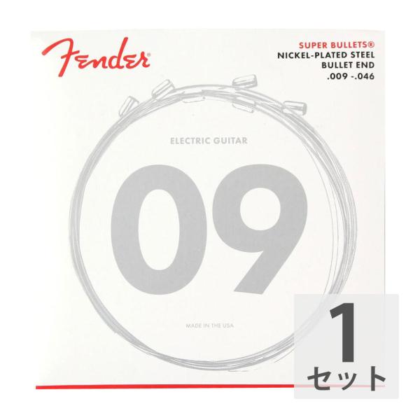 Fender Super Bullets Nickel-Plated Steel Bullet End 3250LR エレキギター弦※新旧パッケージが混在する場合がございます。製品の仕様に違いはございません。なお、ご希望のパッケージのご指定...