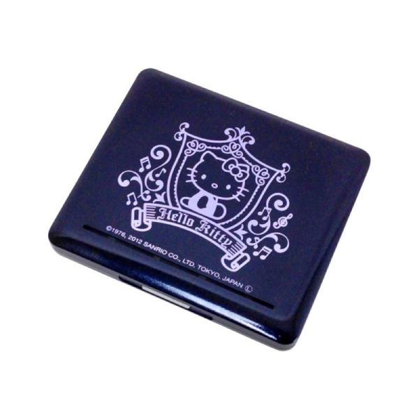 NONAKA Hello Kitty リードケース メタリックブラック アルトサックス用ハローキティがデザインされた、プラスチック製のかわいいリードケースです。アルトサックス用10枚収納可能カラー：メタリックブラック