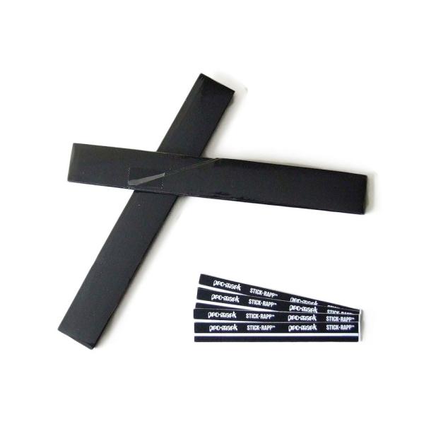PROMARK SRBLA スティックラップスティックに巻き付けて使用するスティックグリップです。color：Black長さ：約50cm幅：約2.5cm