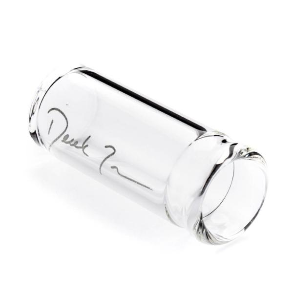JIM DUNLOP DT01 DEREK TRUCKS SIGNATURE SLIDE スライドバーDerek Trucks使用のスライドを元に製作されたボトルタイプのシグネチャースライドで、ブライトなカッティングトーンが得られます。