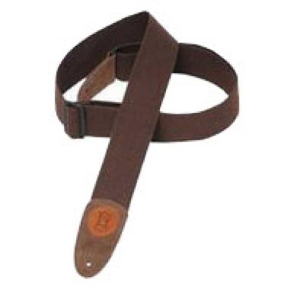 LEVY'S MSSC8-BRN ギターストラップコットン素材を使用したシンプルなギターストラップ。ベーシックモデル。サイズ：幅約5.1cm長さ：最長1m37cm（スライド式調整）カラー：Brown